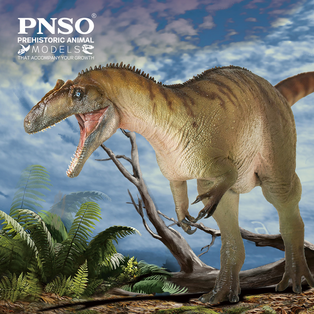PNSO Prehistoric Dinosaur Models:45 Paul The Allosaurus | Shopee ...