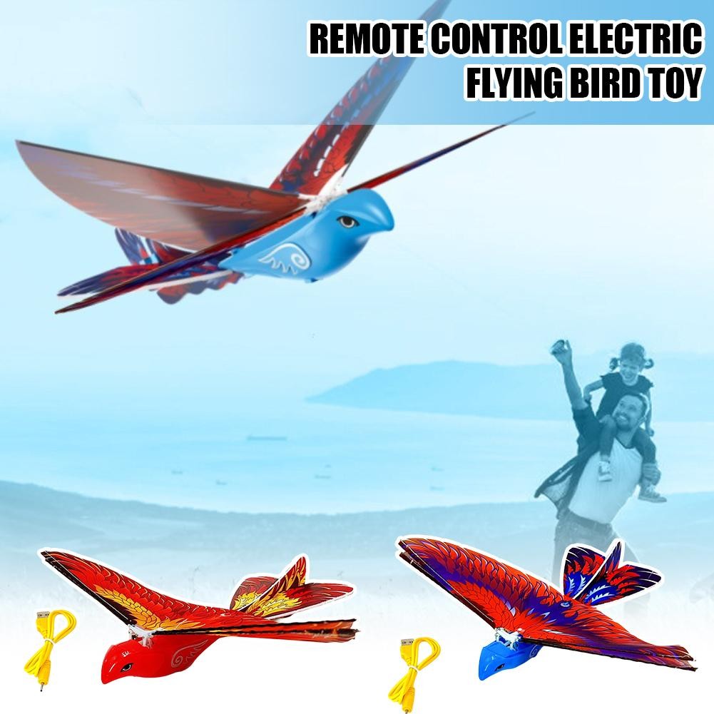 Better_Life New Remote-controlled Flying Bird Toy Electric Bird With ...
