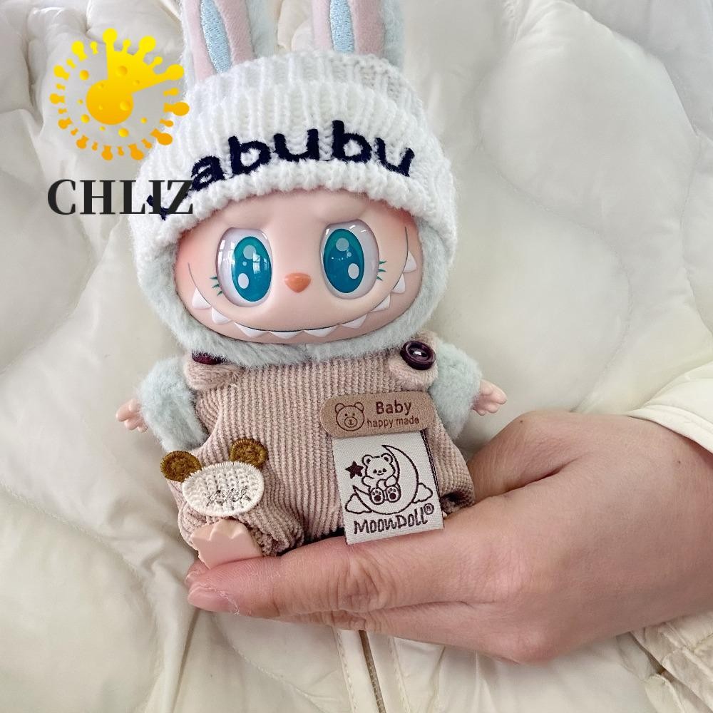 CHLIZ Labubu Doll Clothes, Labubu Time To Chill Filled Sit and Party ...