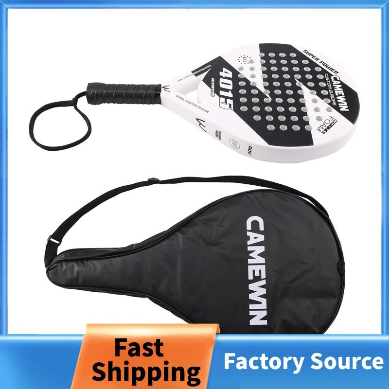 Padel Racket Beach Tennis Carbon Fiber and EVA Smooth Power Lite ...