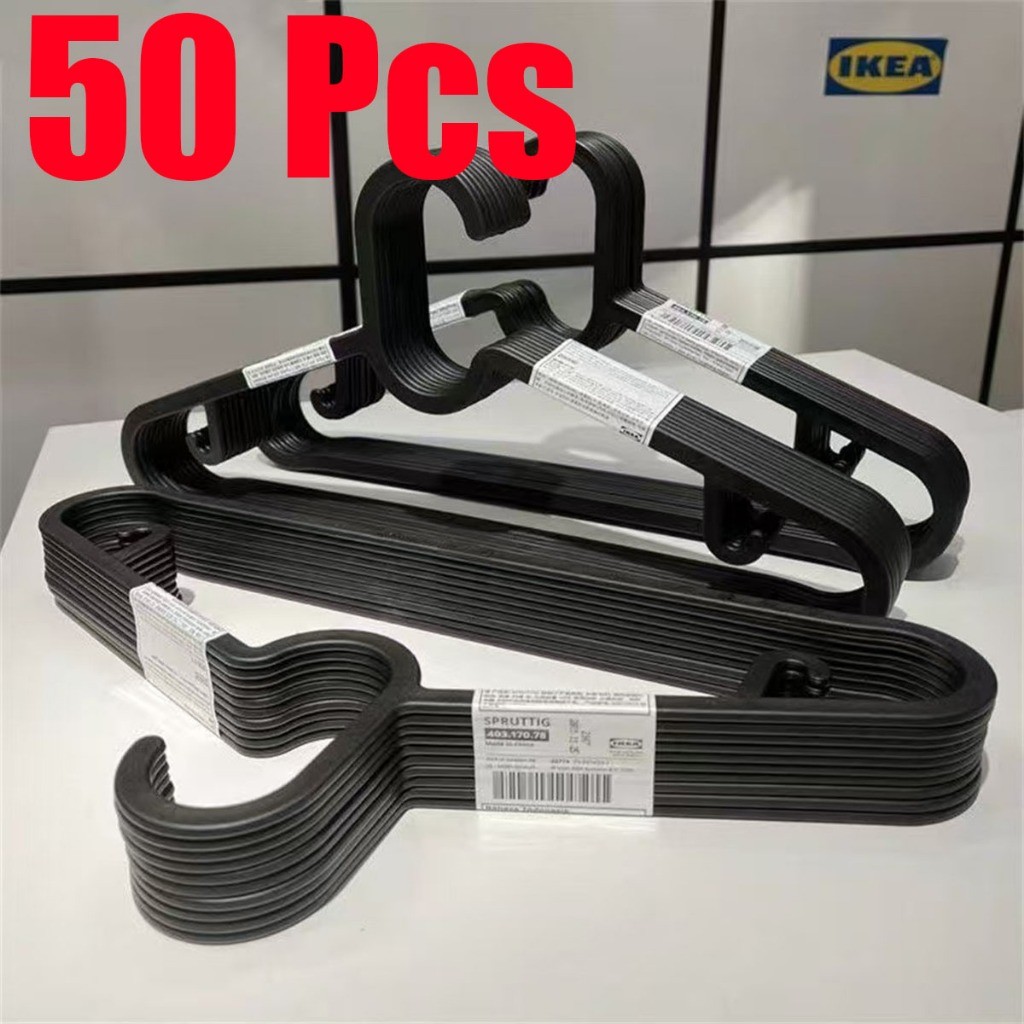 Premium Anti-Slip Plastic Hangers – Strong & Anti-Drop Clothes Hangers ...