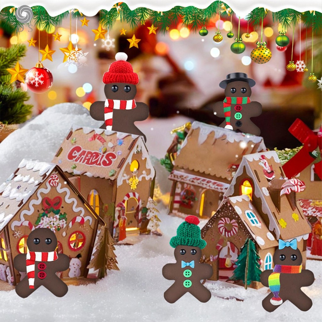 Christmas DIY Gingerbread Man Kits Make Your Own Gingerbread Man ...