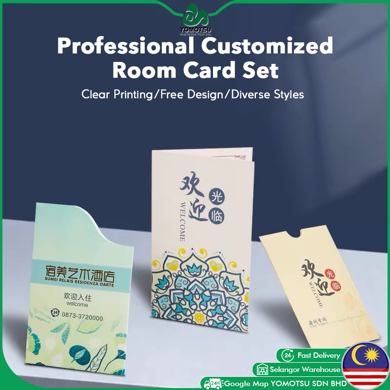 Hotel Key Card Envelope Thick Paper Card Holder To Fit for Standard ...