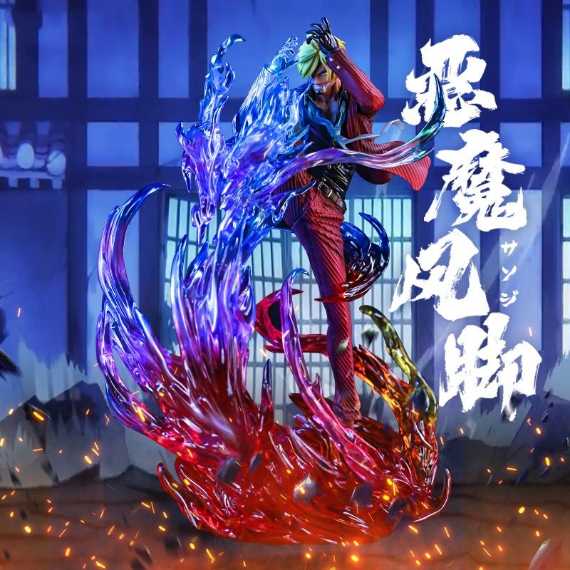 Handsome One Piece Hand-Made Jacksdo Jacksdo Awakening Sanji Demon God ...