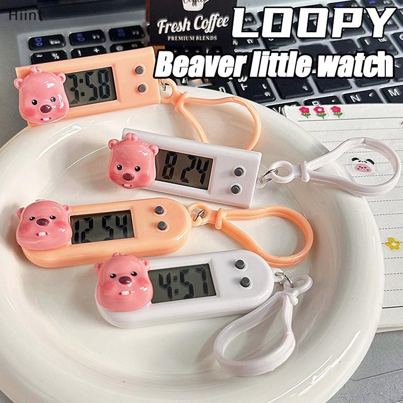 Hiint Cute Loopy Hanging Digital Electronic Clock Backpack Keychain Bag ...
