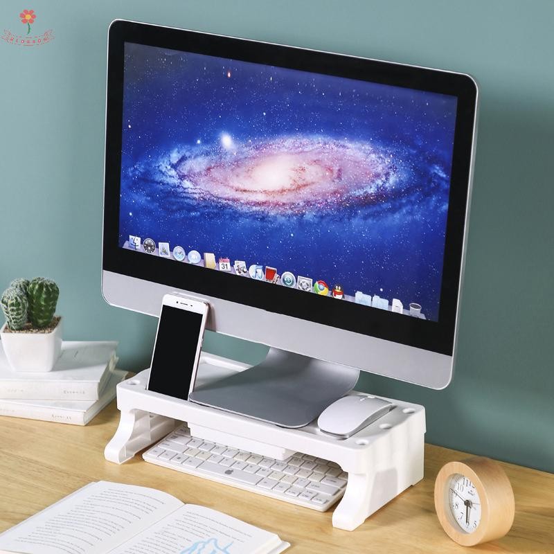 [BLOOM] Desktop Computer Monitor Riser Holder Working Office PC Screen ...