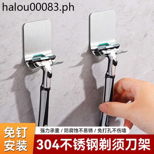 Razor Holder Perforation-Free Bracket Hanger Electric Razor Storage ...