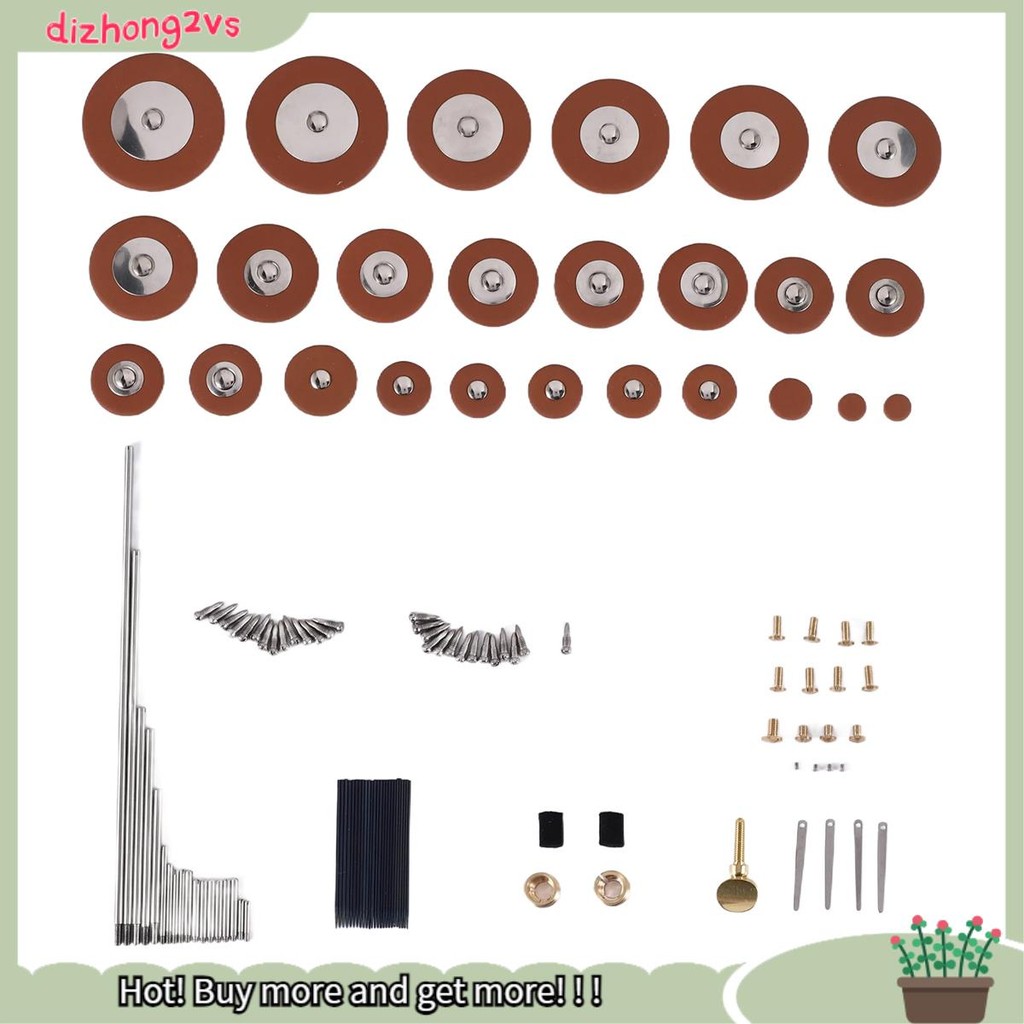 [dizhong2vs]119Pcs/Set Alto Sax Saxophone Repair Parts Screws ...