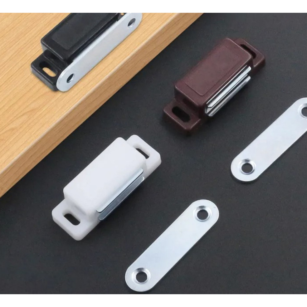 Magnetic Door Catches Heavy Duty Push to Open Cabinet | Shopee Philippines