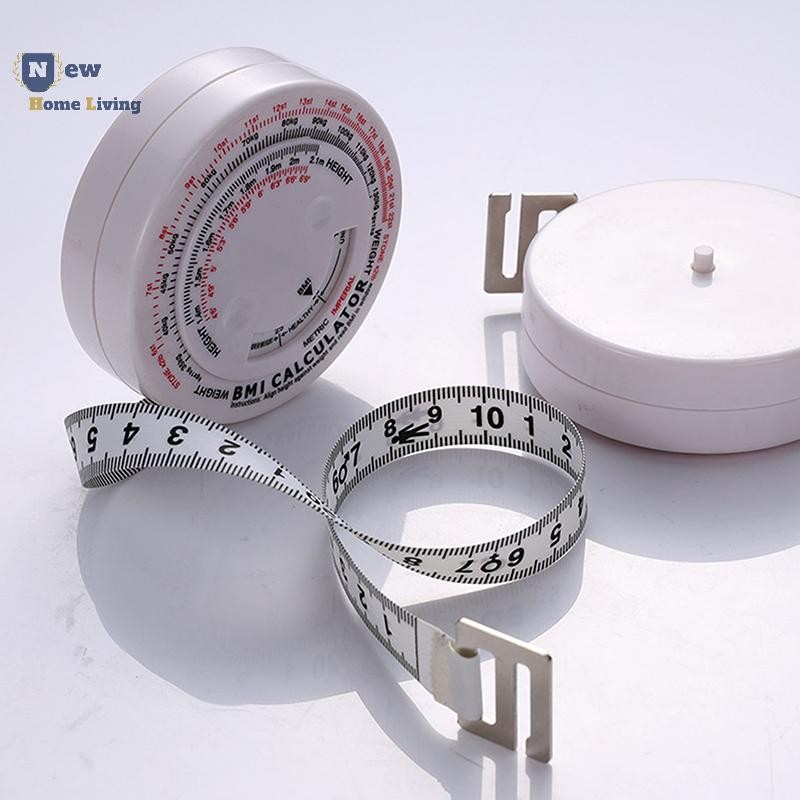 NHL> 150cm Tape Measure Body Sewing Flexible Ruler BMI Body Mass Index ...
