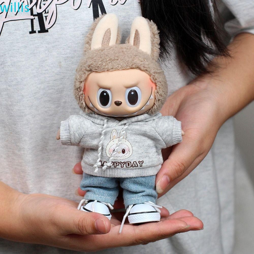WILLIS Sitting Party Labubu Doll Clothes, Toy Accessories Replacement ...