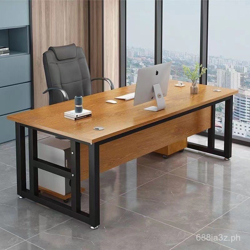 [Three One Wood]Desk Computer Desk Study Table Desk Staff Executive ...