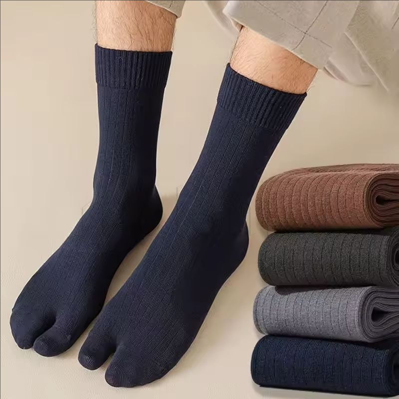 Comfortable, Breathable, Soft - Unisex Japanese Middle Tube Stack Socks ...