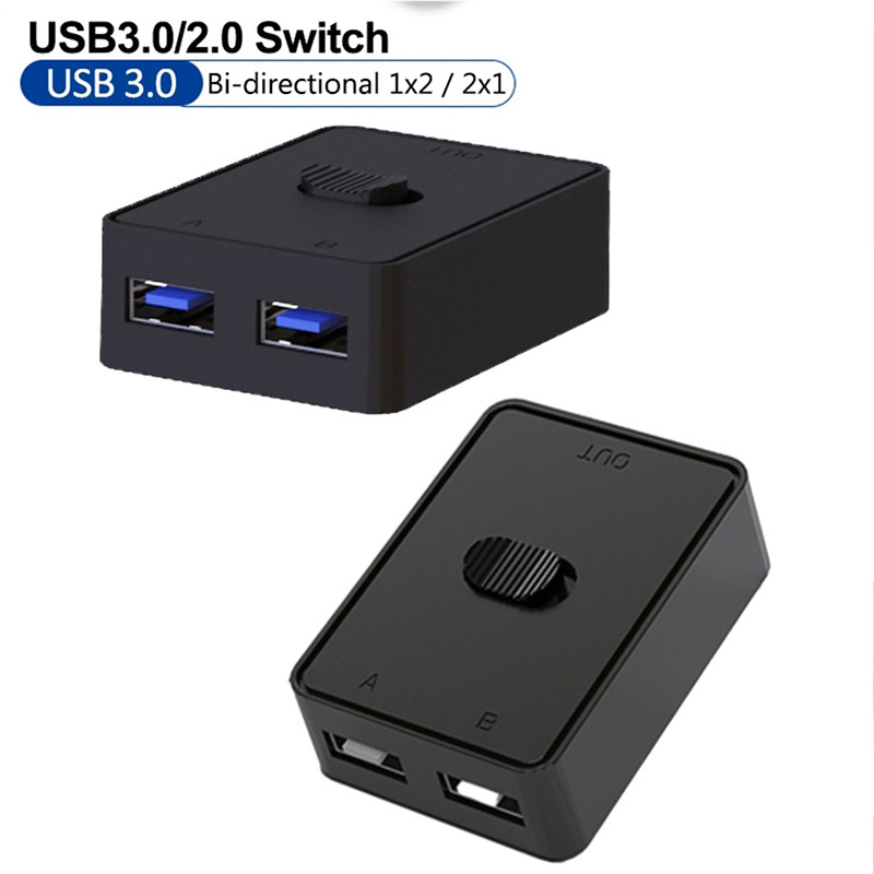 USB3.0 Switches Bi-Directional USB Switch2 in 1 Out / 1 in 2 Out USB ...