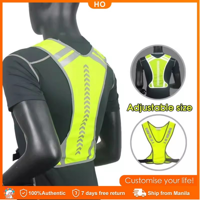 HO Life Mall Reflective Vest Security Safety Vest Reflectorized Vest ...