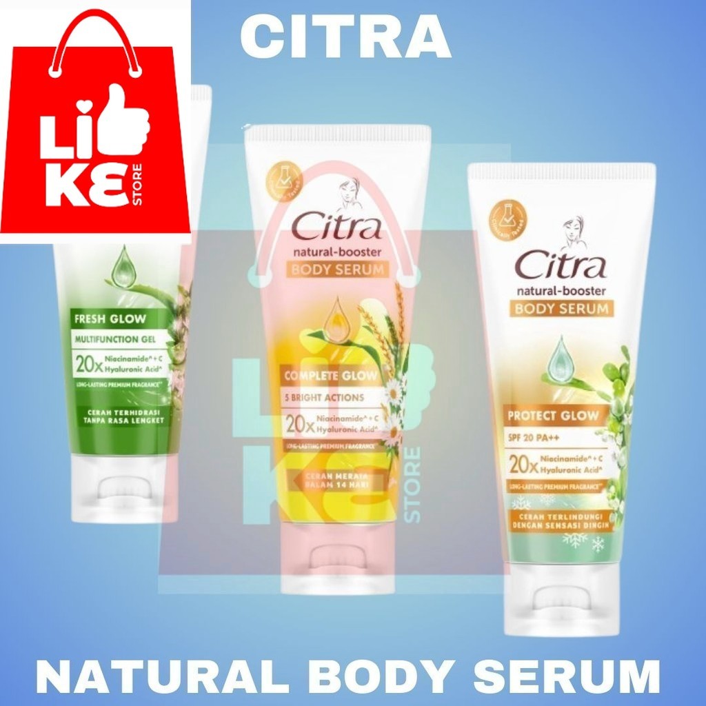 Citra Natural Booster Body Serum 180ml | Shopee Philippines