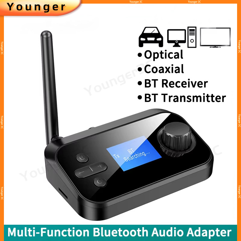 Multi-Function Bluetooth Adapter With LED Display,Audio Adapter ...