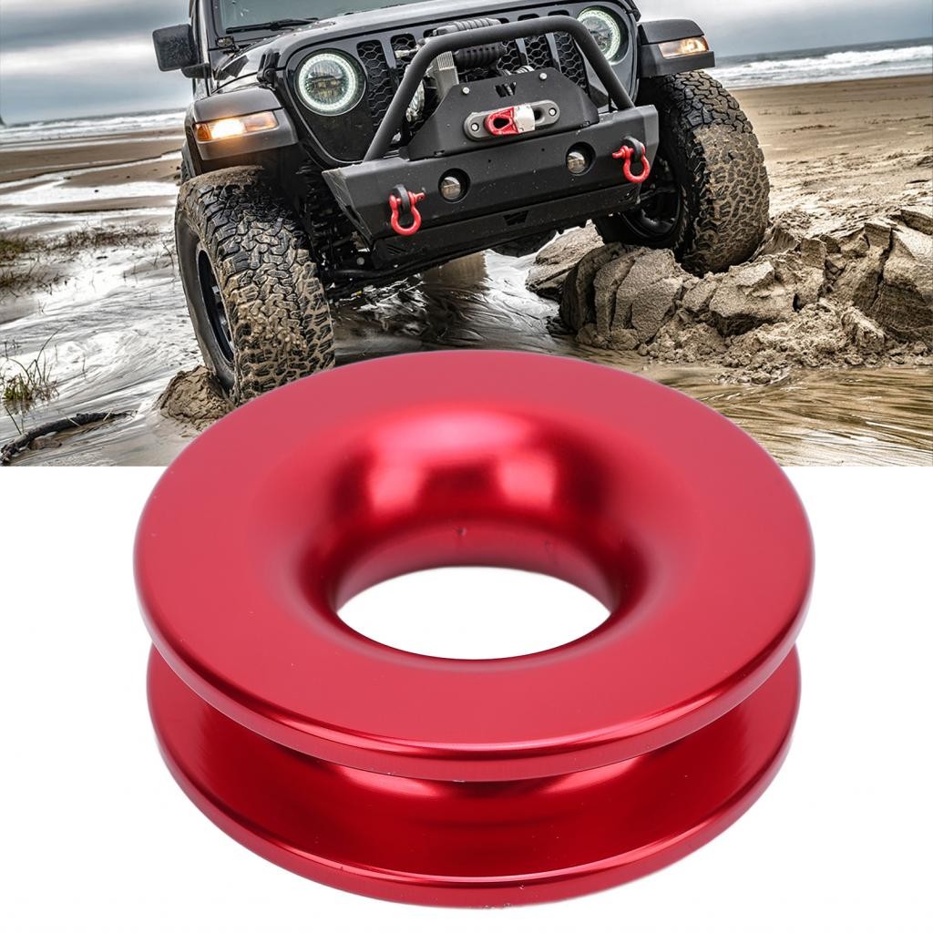 Ddhihi Winch Snatch Towing Ring Heavy Duty Soft Shackle Recovery Reduce ...
