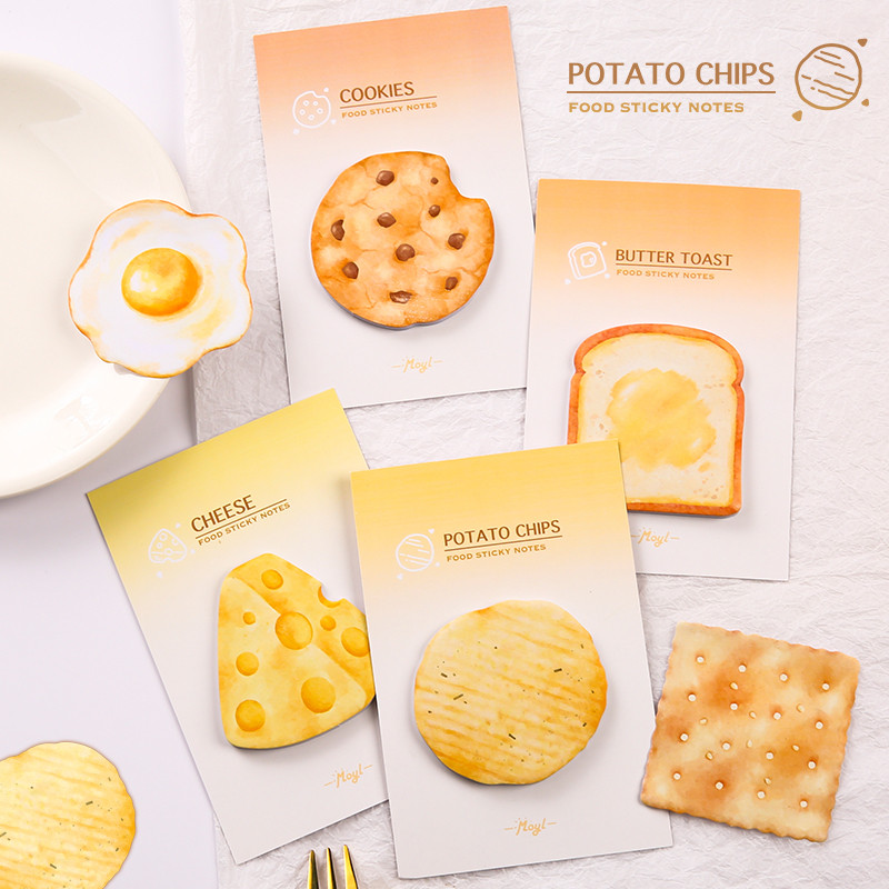 30 Sheets Delicious Food Series Memo Pad School Office Simulation Food ...