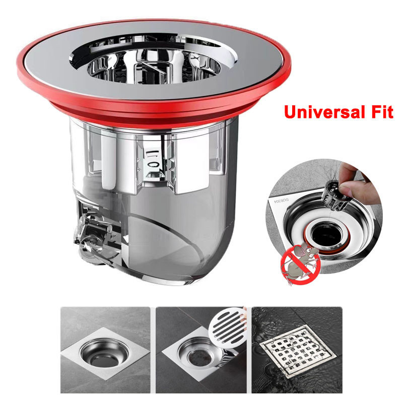 【Ship in 24h】Magnetic Floor Drain Universal Insect-proof Resistant Trap ...