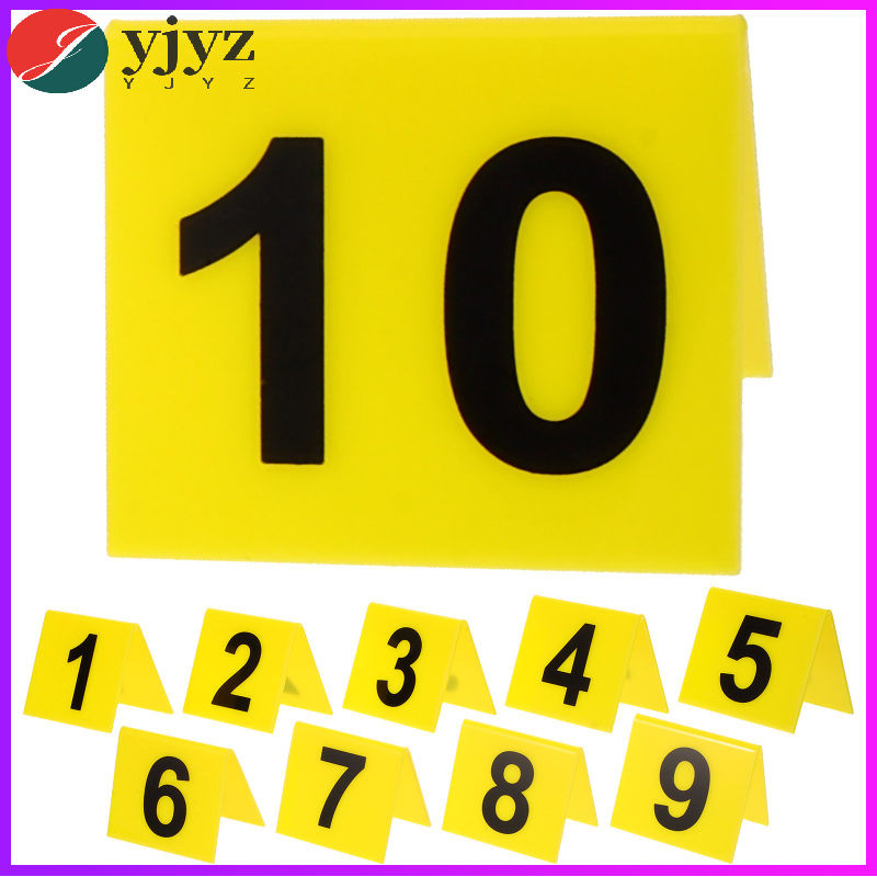 Mystery Cupcake Toppers Labels Yellow Number Markers Signage Food ...