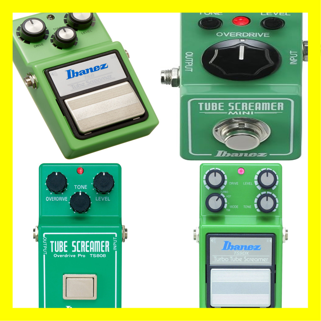 Ibanez TS808 Tube Screamer Overdrive Pro Pedal – Classic Guitar ...