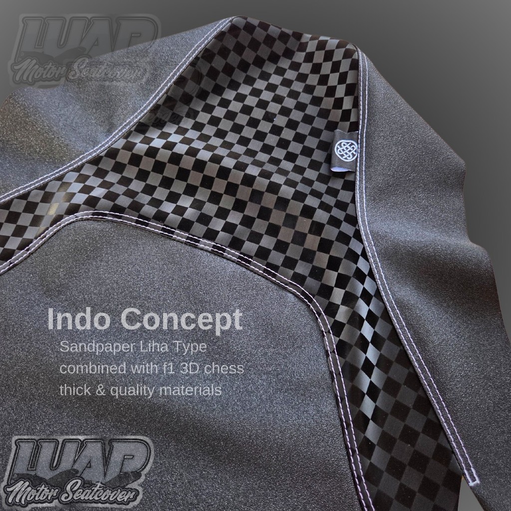 INDO CONCEPT HONDA CLICK 125/150 NMAX AEROX v1 v2 v3 v4 SEAT COVER 3D ...