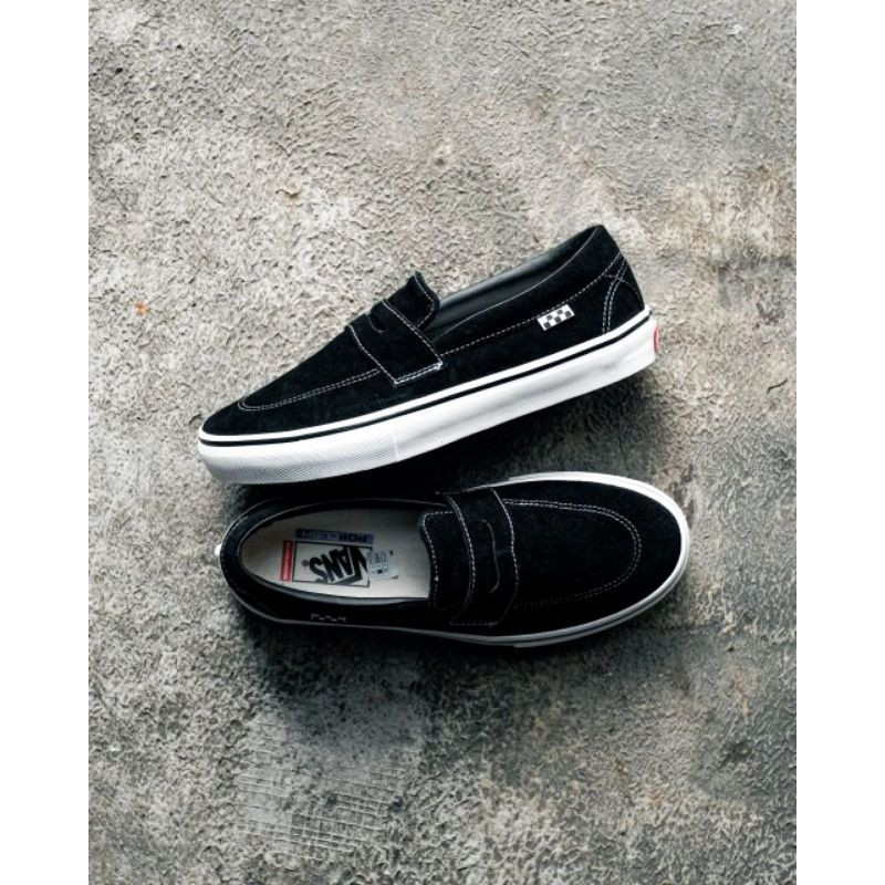 Vans STYLE 53 ORIGINAL BLACK WHITE SKATEBOARDING | Shopee Philippines