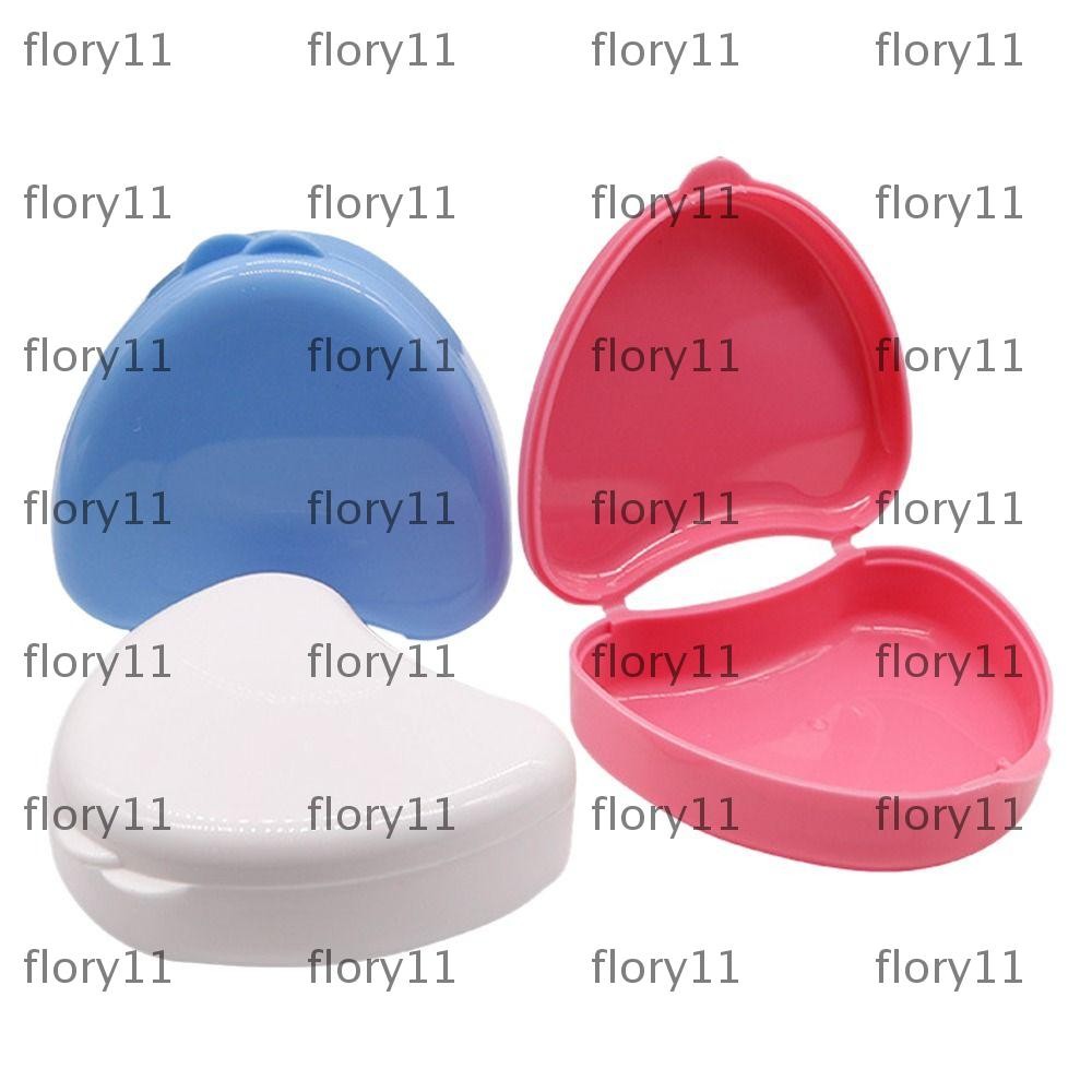 FLORY11 Retainer , Plastic Multiple Colors Denture Tray Box, Mouth ...