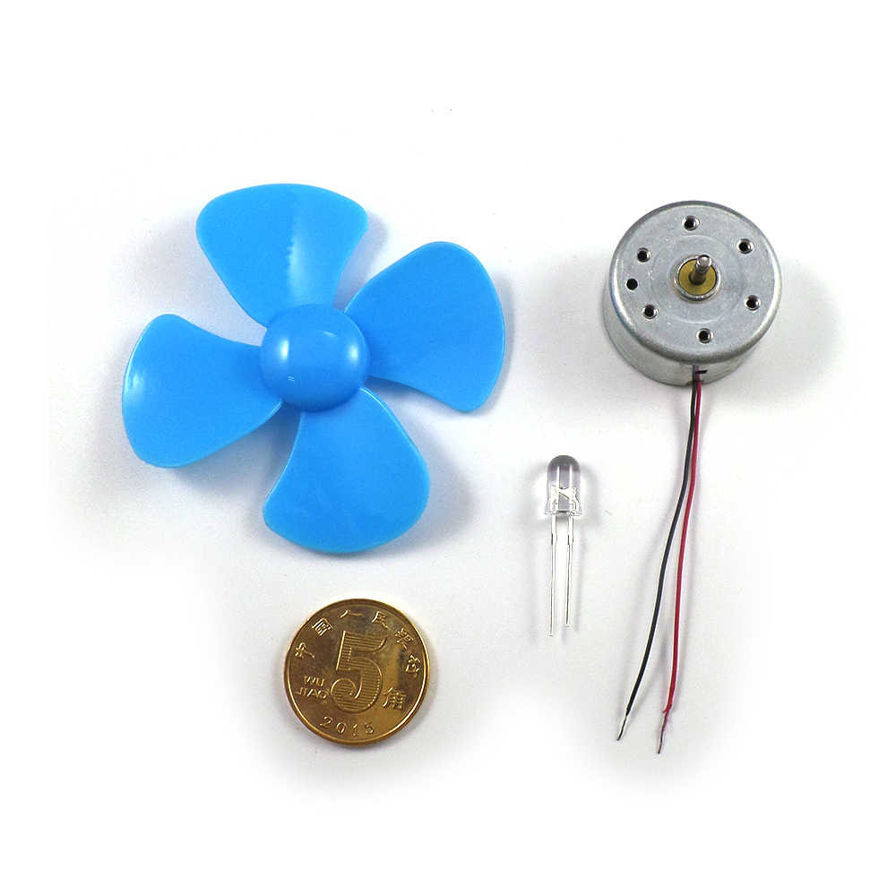 Wind Turbine Generator Kit Mini Dynamo Generator 0.1-12V 0.001-0.2A ...