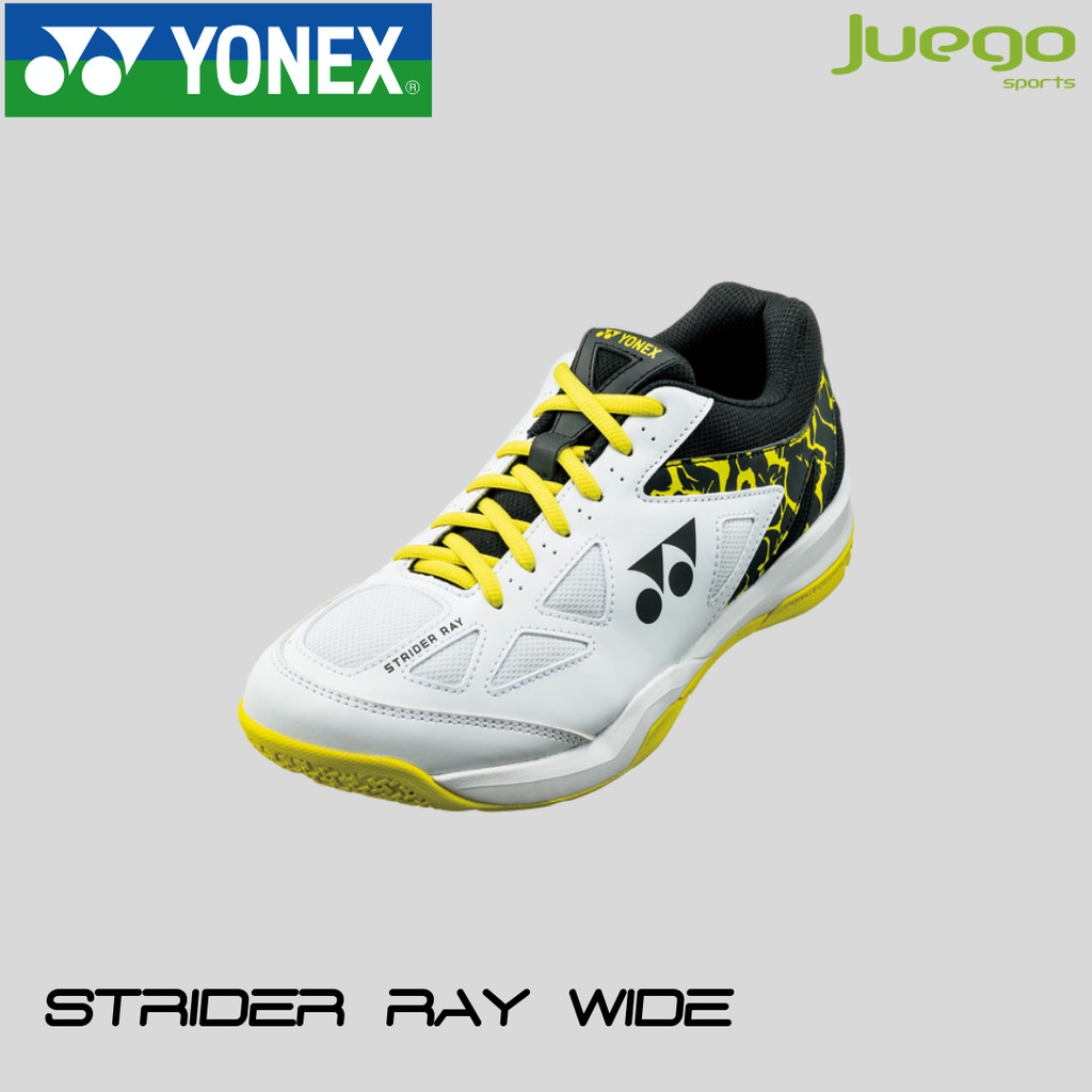 YONEX POWER CUSHION STRIDER RAY WIDE UNISEX (WHITE YELLOW) | Shopee ...