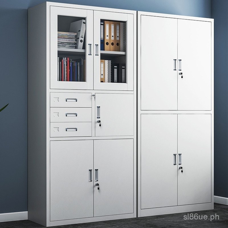 Steel File Cabinet Iron Locker Office with Lock Finance Document ...