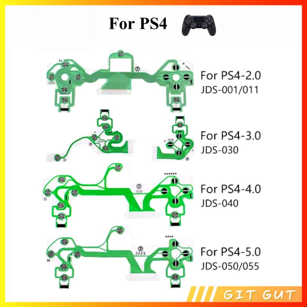 Ps4 Dualshock PCB Flexible Flexible Conductive Film Sitck Controller ...