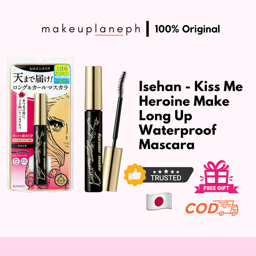 Isehan - Kiss Me Heroine Make Long Up Waterproof Mascara | Shopee ...