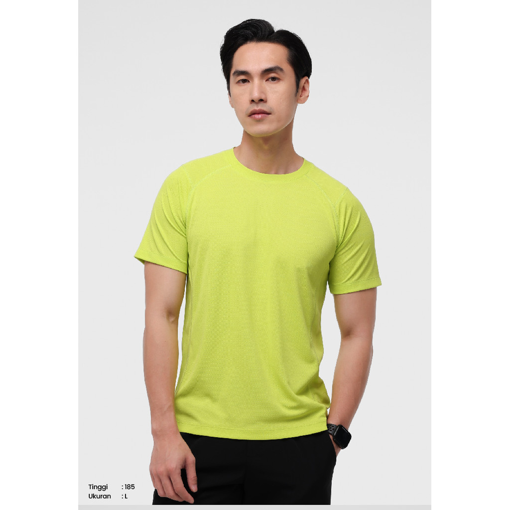 MANZONE - Maloy Slim Fit Men's Short Sleeve Jersey T-Shirt - Light ...