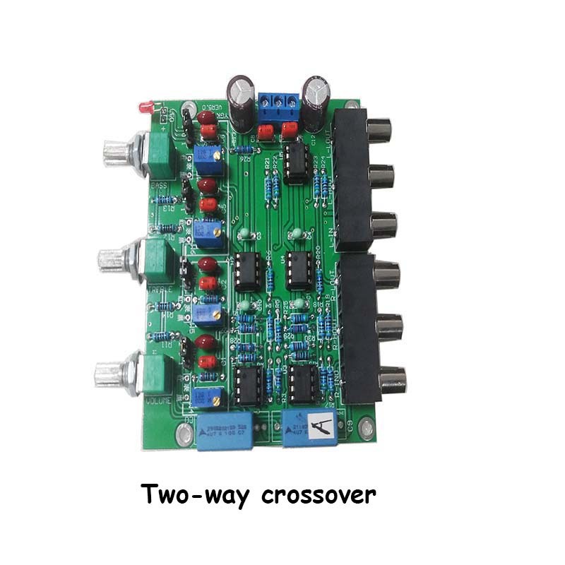 NEW Preamp Linkwitz-Riley Filter Two-ways Crossover Board 72hz-7230hz ...