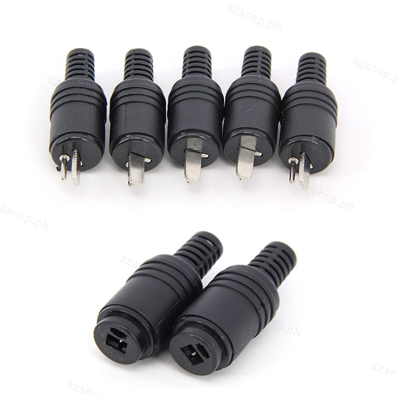 2Pin Din male female power Socket Speaker HiFi Connector plug Screw ...