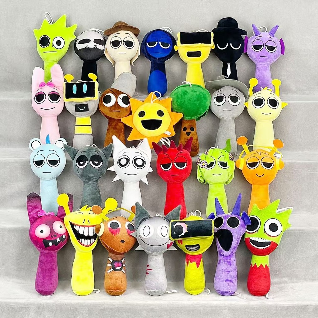 Sprunki Plush Toys Incredibox Sprunki Stuffed Doll Sprunki Game Singers ...