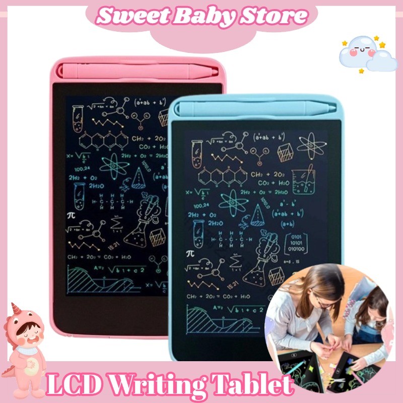 12 Inch LCD Writing Tablet Smart Kids Writing Board Drawing Erasable ...