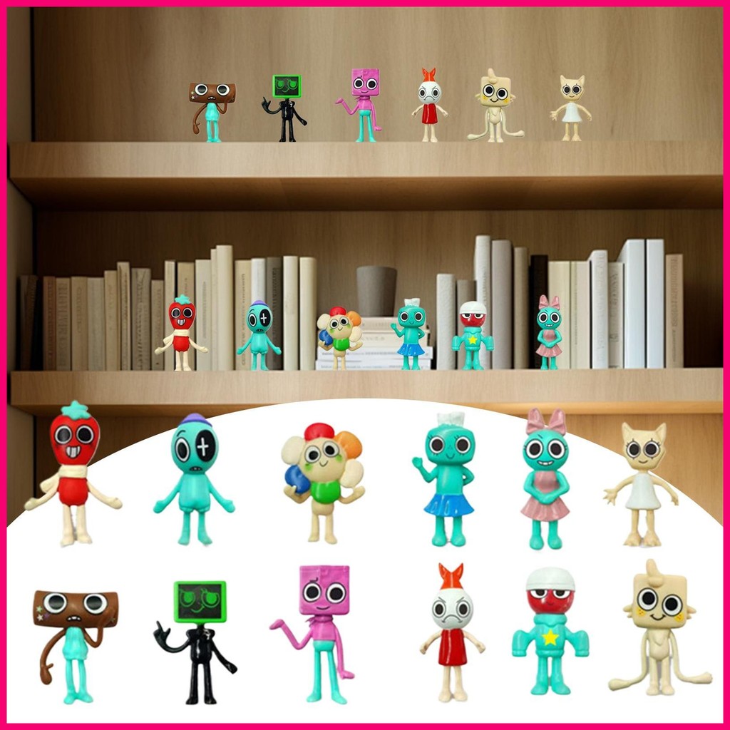 For Dandy's World Action Figures Set 12X Character Figures Model Toys ...