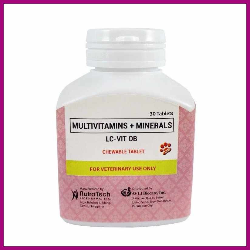 Lc-vit[P|OB%Nh%Chewable%Ab:%Kl:30tablets | Shopee Philippines