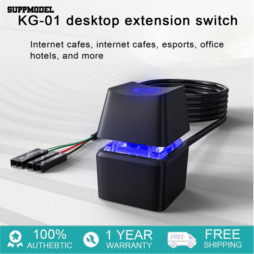 SP.B Desktop Power Button Desktop Computer Power Switch with Led ...