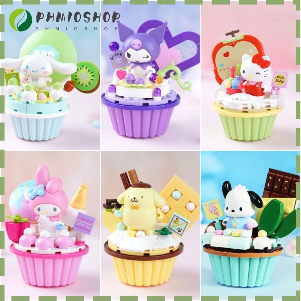 MIOSHOP Blocks Toy, Girls Collection Sanrio Building Block Toys ...