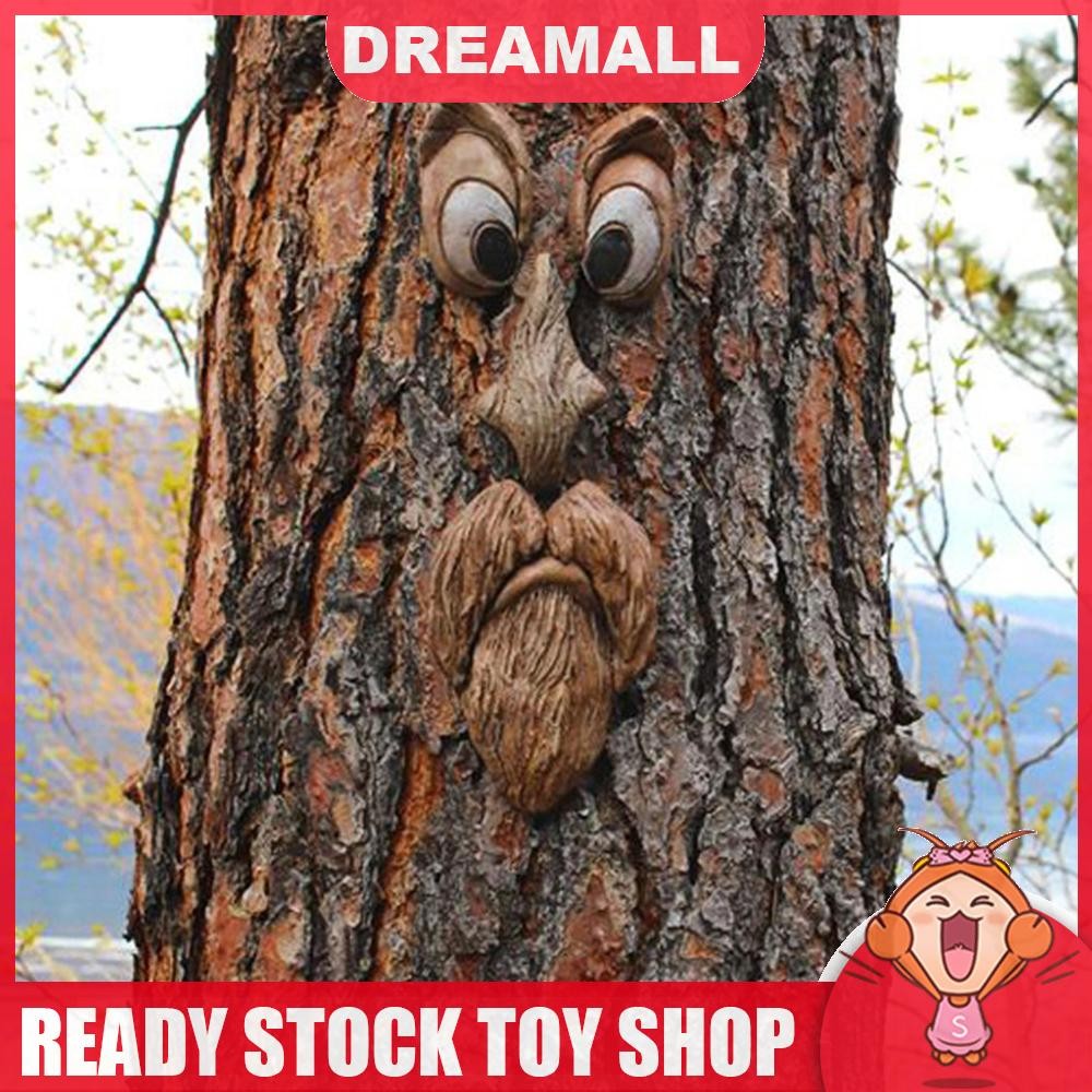 AU Resin Tree Monsters Face Realistic DIY Tree Trunk Features for ...