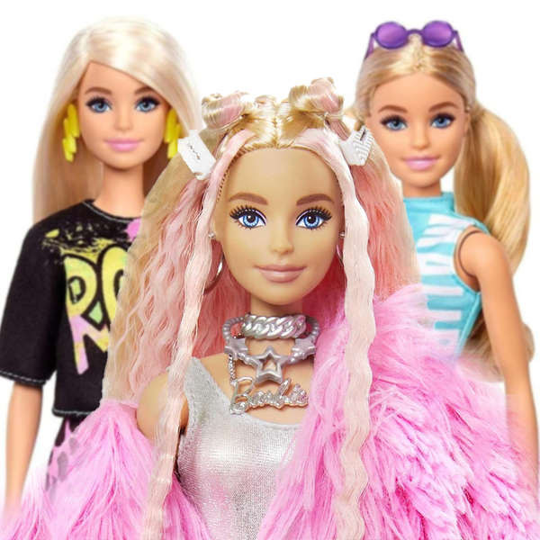 barbie doll for kids girl barbie Barbie Genuine Barbie Star Fashionista ...