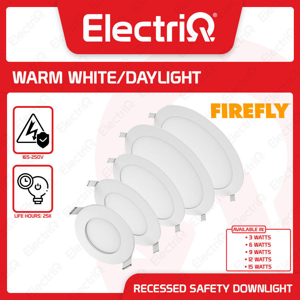 Electriq | Firefly Downlight Recessed Slim (3W-18W / 100-240V ...