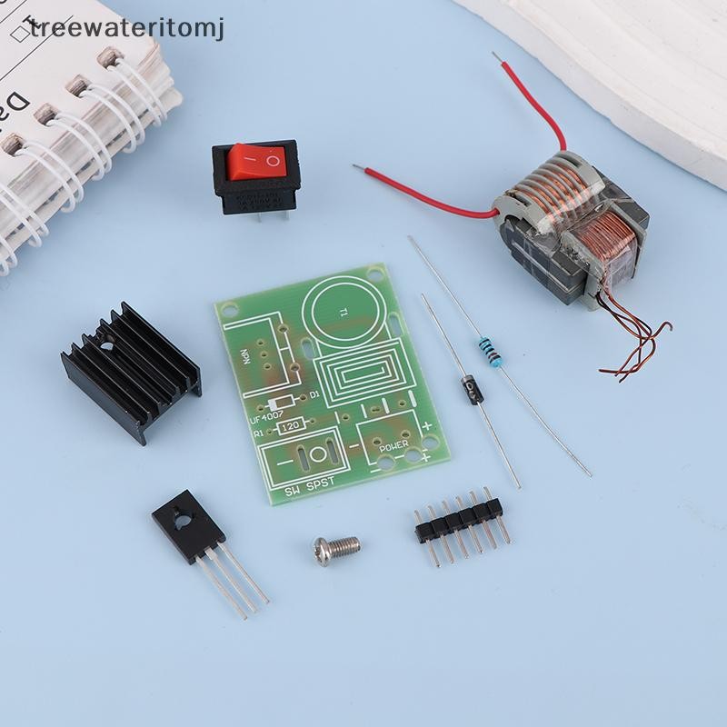 TJ 15KV High Frequency DC High Voltage Arc Generator Inverter Boost Step Up 18650 DIY Kit U Core ...