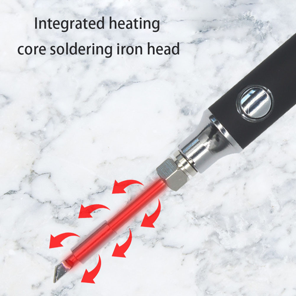 Wireless Soldering Iron Kit Rechargeable Electric Solder Iron Welding ...