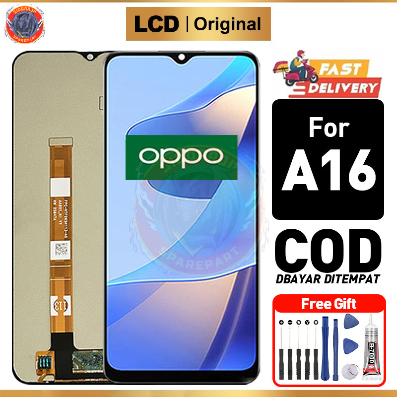 LCD OPPO A16 Original Touchscreen full set genuine Ori Compatible For ...