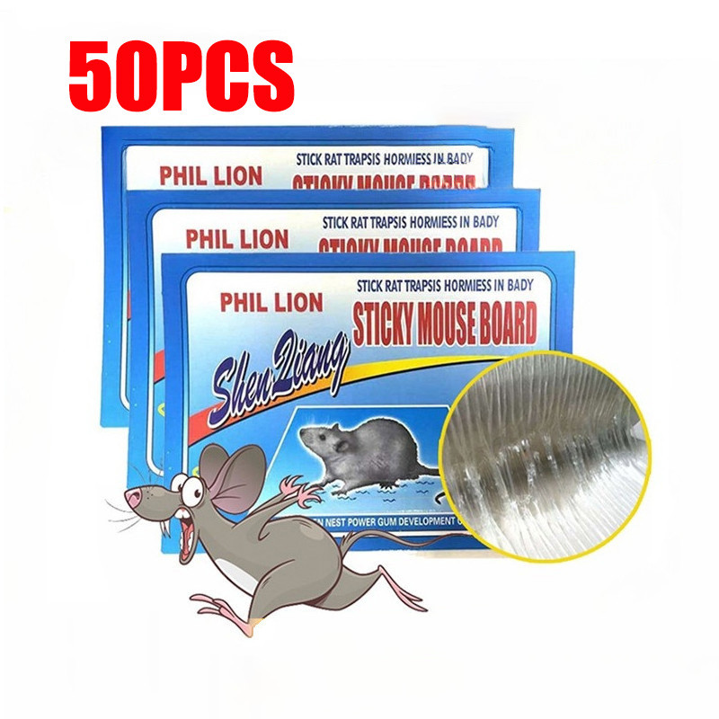 Strong Sticky Mouse Glue Board Mouse Sticker Glue Trap Book Mouse Trap ...